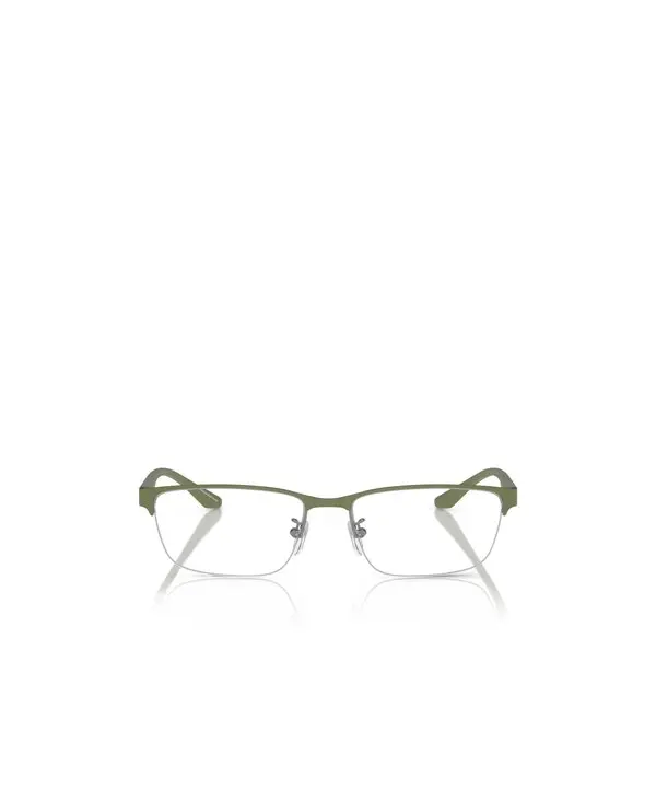 Emporio Armani Rectangle-frame Glasses - White