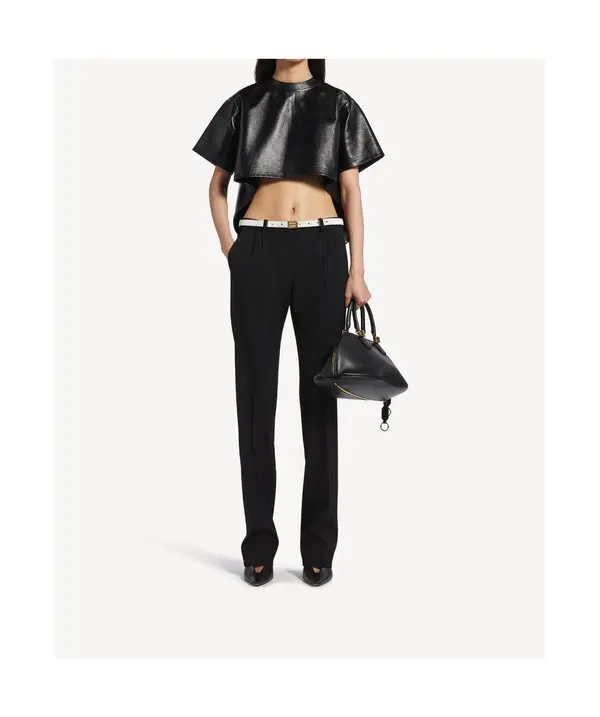 Balenciaga Bell-bottom Tailored Trousers - Black