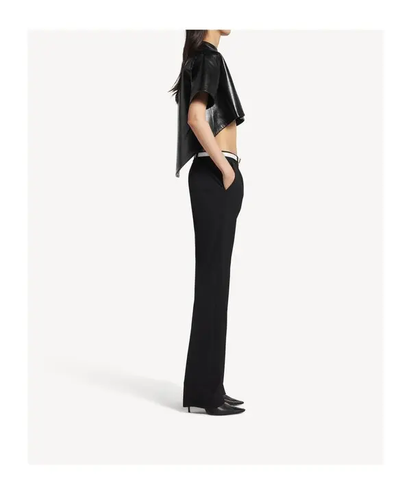 Balenciaga Bell-bottom Tailored Trousers - Black