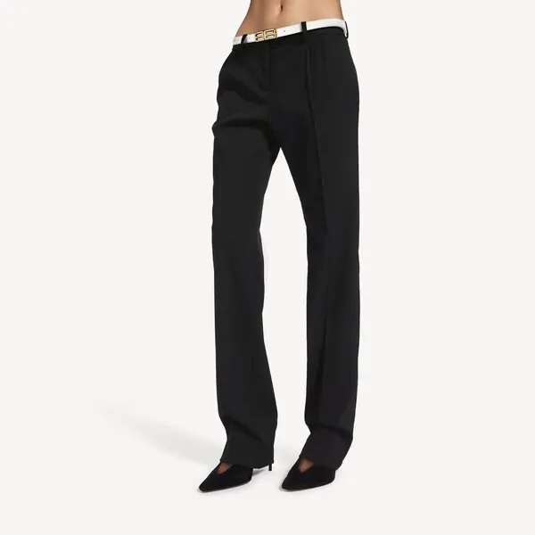 Balenciaga Bell-bottom Tailored Trousers - Black