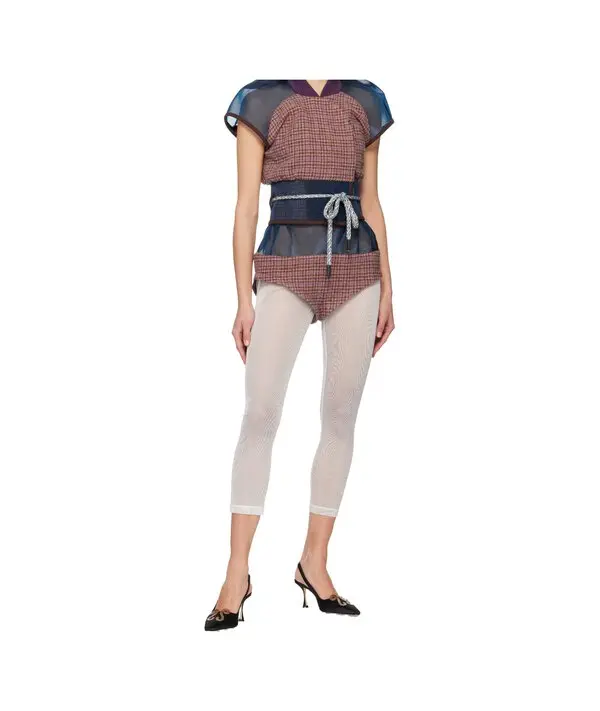 KIKO KOSTADINOV Paneled Shorts With Integrated Mesh Leggings
