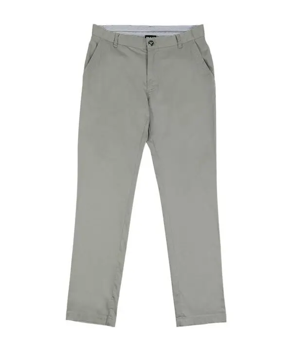 EA7 Straight Leg Casual Trousers - Gray