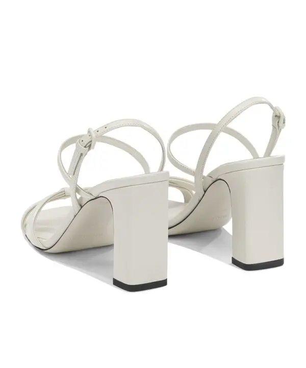 JIMMY CHOO Elsy Block-heel Sandals - White