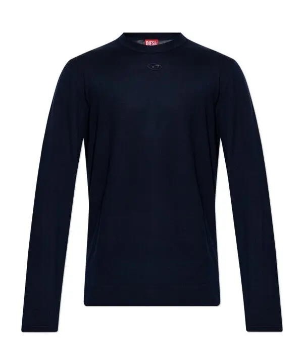 DIESEL® K-valiam Long-sleeved T-shirt - Navy
