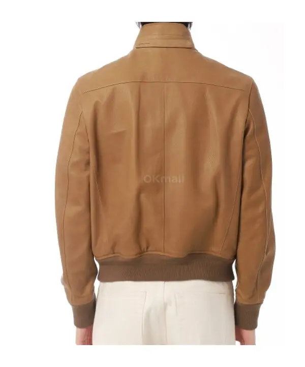 TOM FORD Leather Bomber Jacket