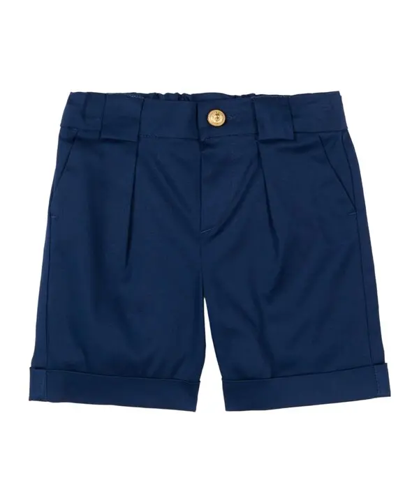 Balmain Pleated Buttoned Shorts