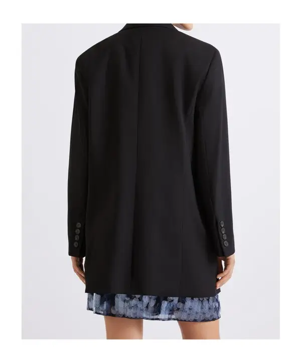 Marella Double-breasted Pure Wool Blazer