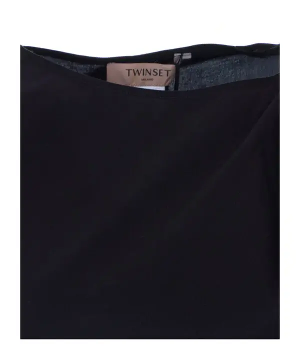 TWINSET Sleeveless Top With Ruched Detailing