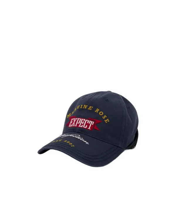 Martine Rose Logo Embroidered Baseball Cap - Blue