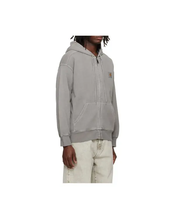 Carhartt Work In Progress Logo Zip-up Hoodie