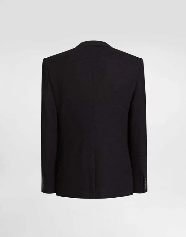 Dolce & Gabbana Tailored Long Sleeve Blazer - Black