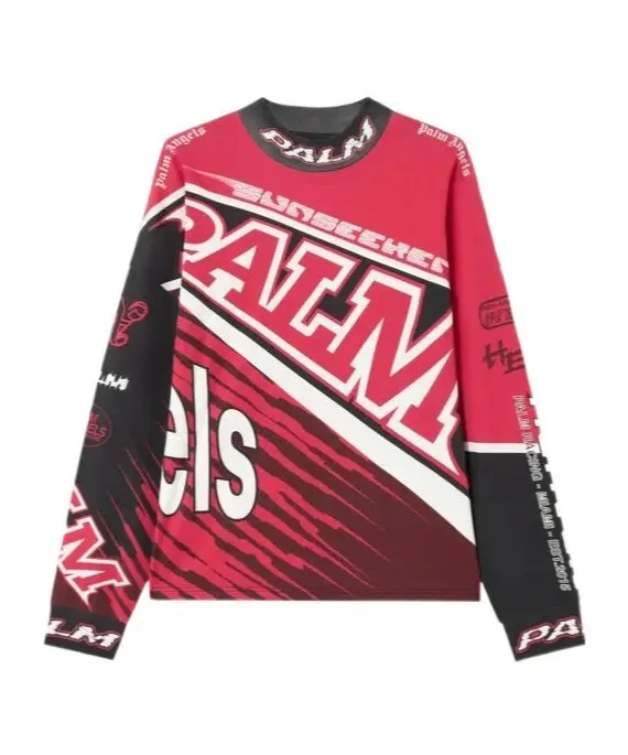 Palm Angels Racing Loose Fit T-shirt