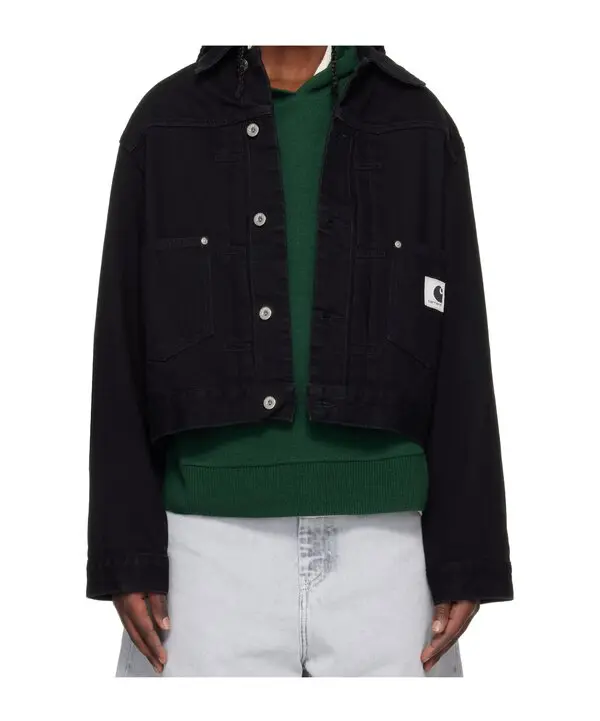 Carhartt Wip Long-sleeved Denim Jacket