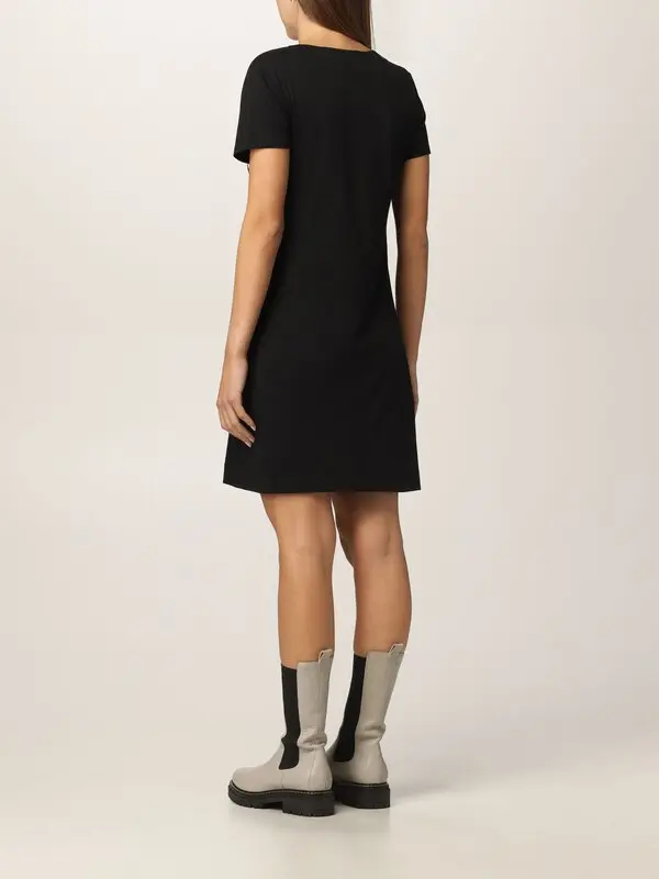 Moschino 3d Heart Cotton-jersey T-shirt Dress