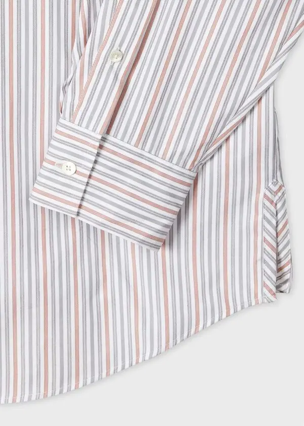 Paul Smith Long Sleeve Oversized Striped Shirt
