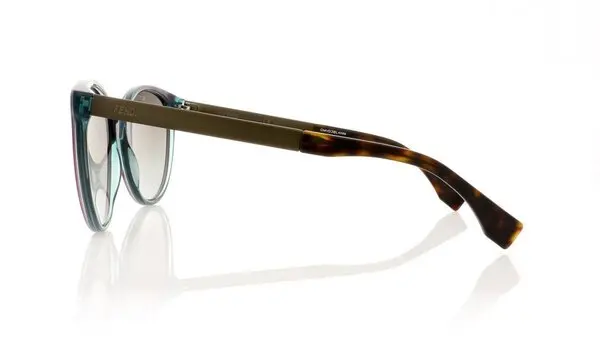 Fendi Round Frame Sunglasses - White