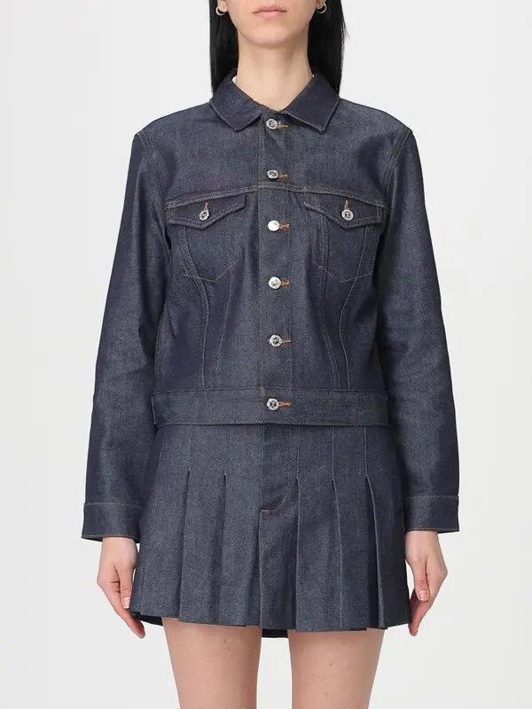 A.p.c. Dion Buttoned Denim Jacket - Blue