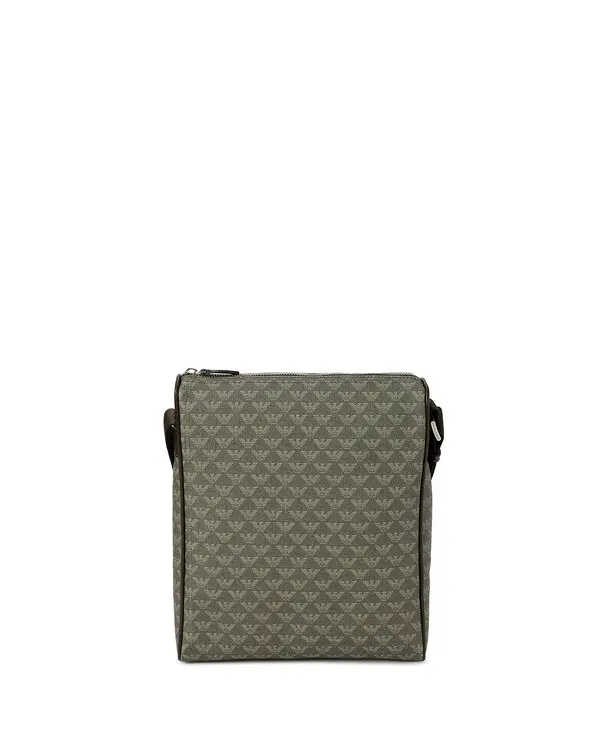 Emporio Armani Logo Monogram Satchel Bag