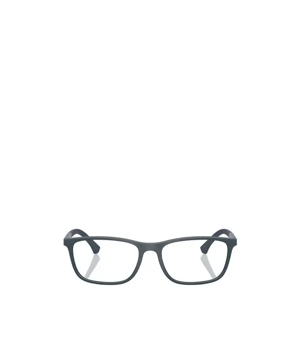 Emporio Armani Rectangular Frame Eyeglasses - Gray