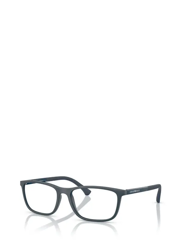 Emporio Armani Rectangular Frame Eyeglasses - Gray