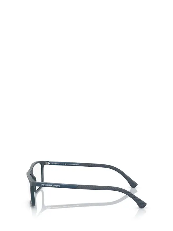 Emporio Armani Rectangular Frame Eyeglasses - Gray