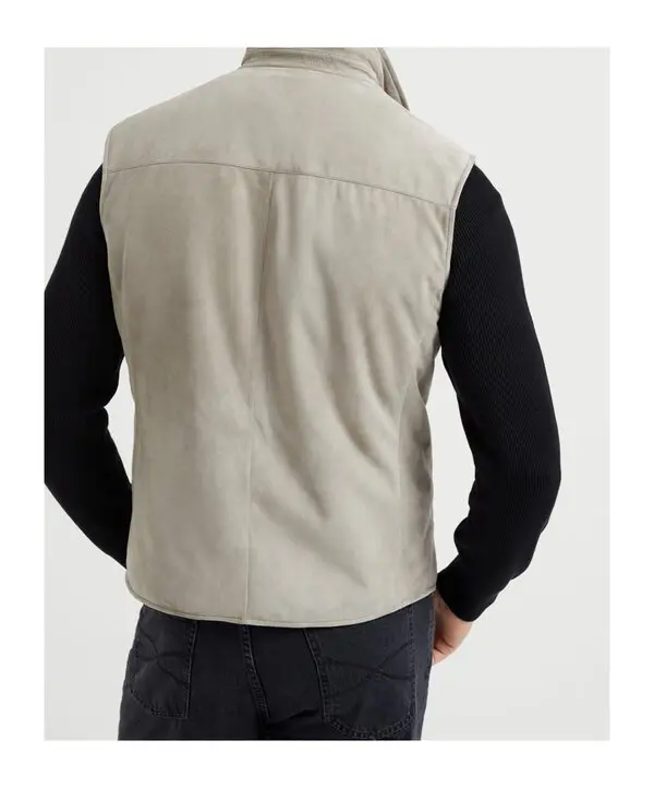 Brunello Cucinelli Leather Vest