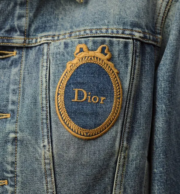 Dior Denim Jacket With Médaillon Patch