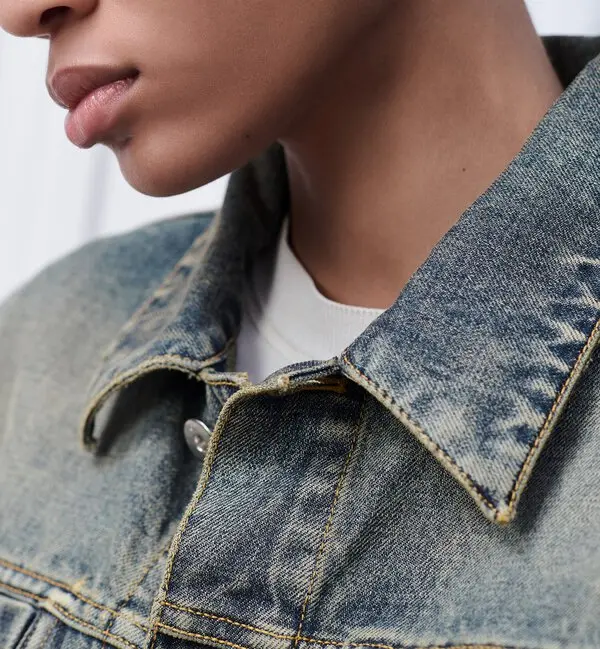 Dior Denim Jacket With Médaillon Patch