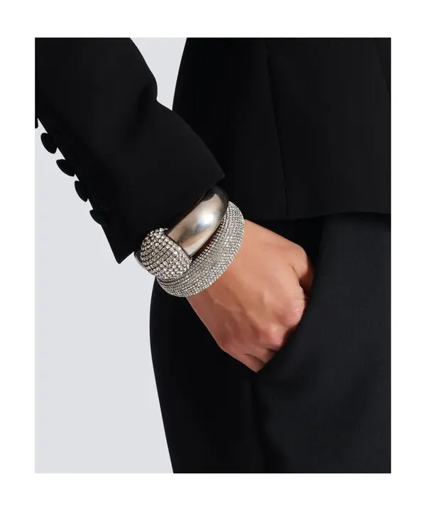 Balmain Set Of Piercing Bangle Bracelets
