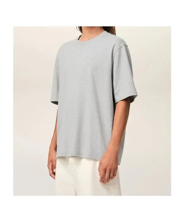 AMI Paris De Coeur Short-sleeved Crewneck T-shirt - Heather Ash