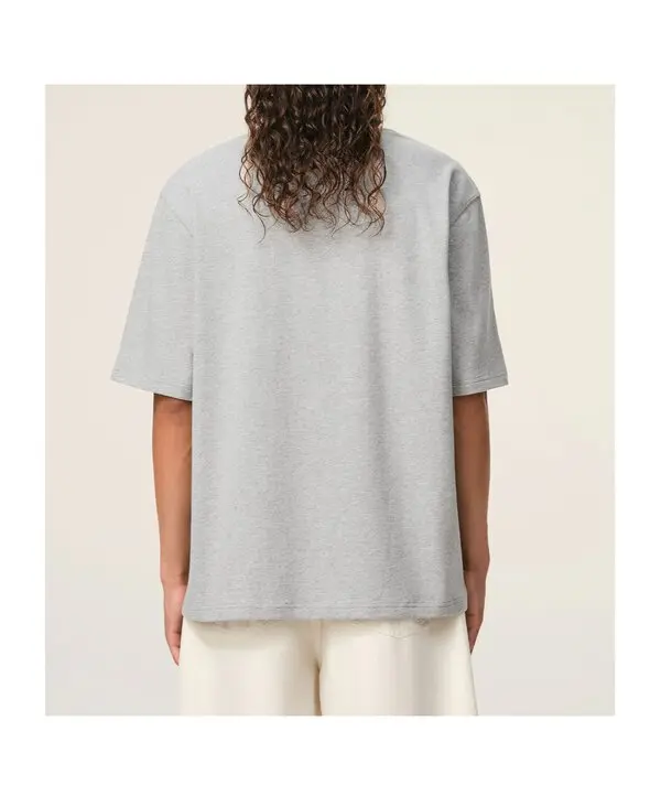 AMI Paris De Coeur Short-sleeved Crewneck T-shirt - Heather Ash