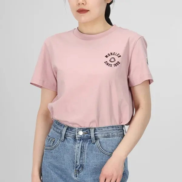 Moncler Logo Patch Crewneck T-shirt