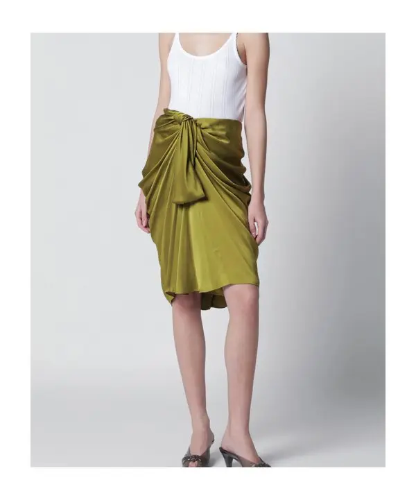 Chloé Knotted Mini Skirt