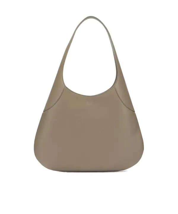 Khaite Joan Hobo Large Shoulder Bag - Beige