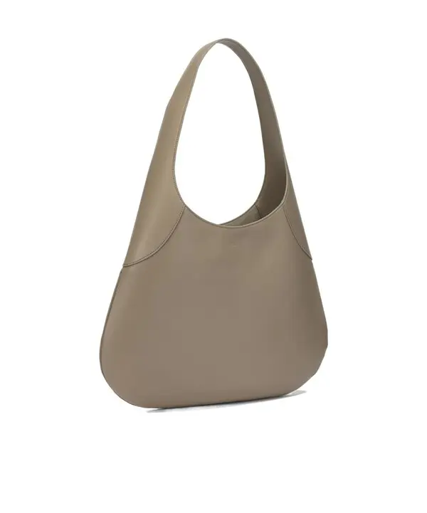 Khaite Joan Hobo Large Shoulder Bag - Beige