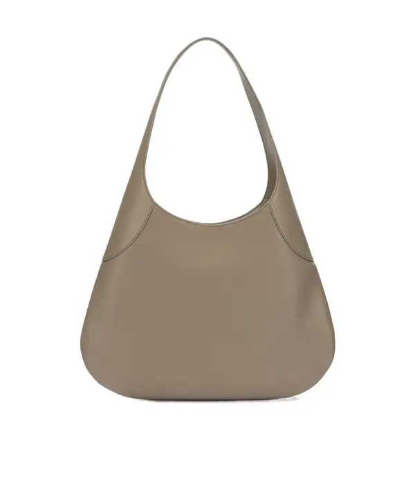 Khaite Joan Hobo Large Shoulder Bag - Beige