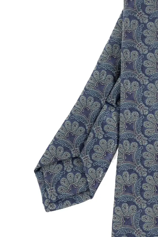 Etro Paisley Printed Neck Tie - Gray