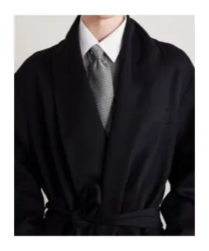 TOM FORD Micro Pattern Neck Tie - Gray