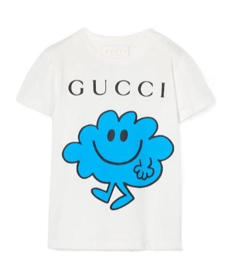 Gucci Mr. Little Miss Graphic Print T-shirt - White
