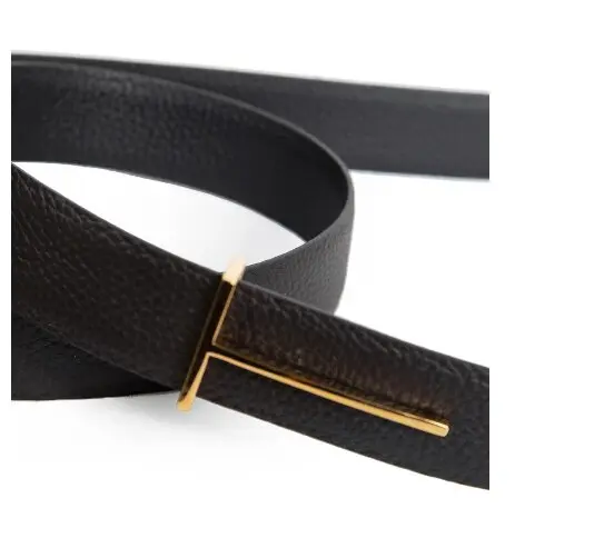 TOM FORD Slim T Reversible Belt - Black