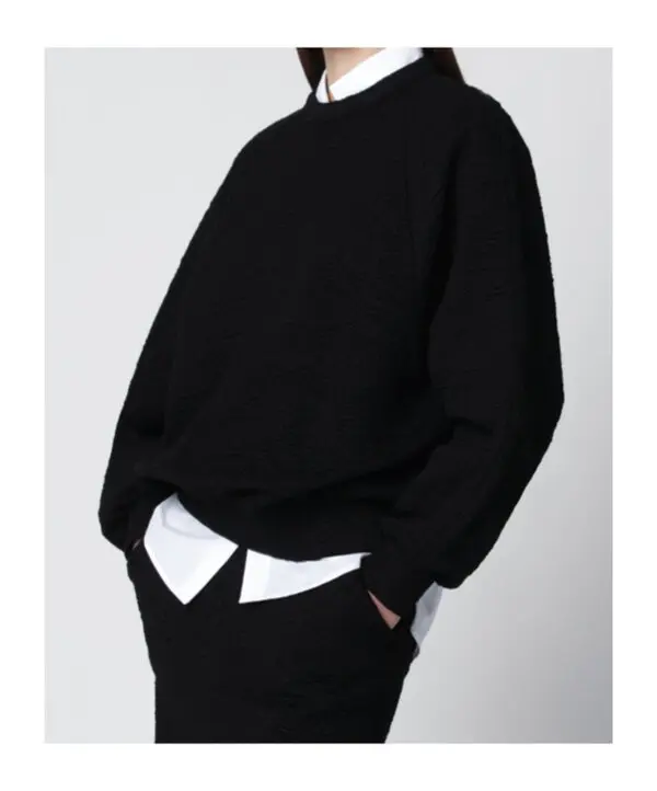Dries Van Noten Viscose-blend Sweatshirt With Floral Motif