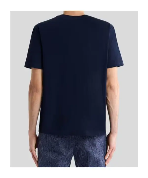 Etro Leopard Printed Crewneck T-shirt