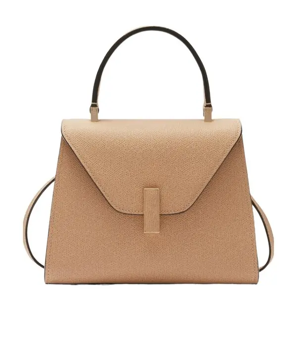 VALEXTRA Iside Foldover Top Tote Bag - Nude