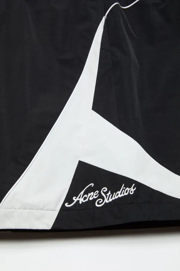 Acne Studios Paneled Shorts - Black
