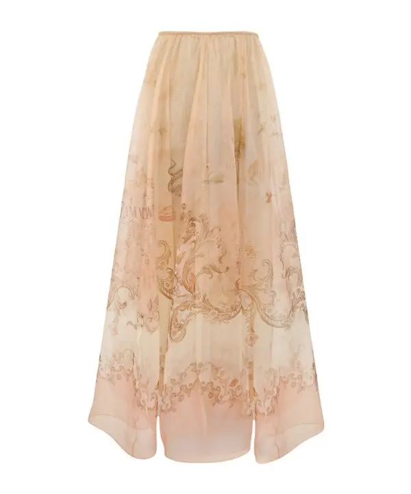 Zimmermann Hypnotic Organza Maxi Skirt