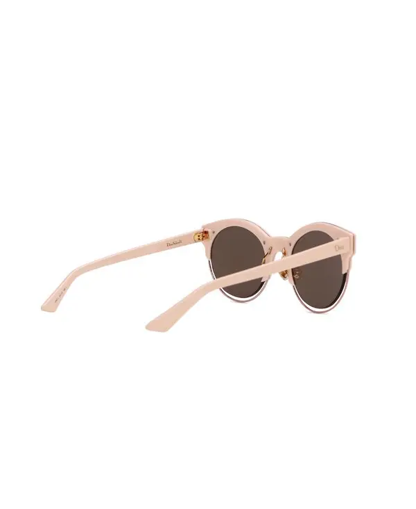 Dior Round Frame Sunglasses - Brown
