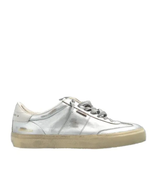 GOLDEN GOOSE Soul Star Low-top Sneakers - Silver