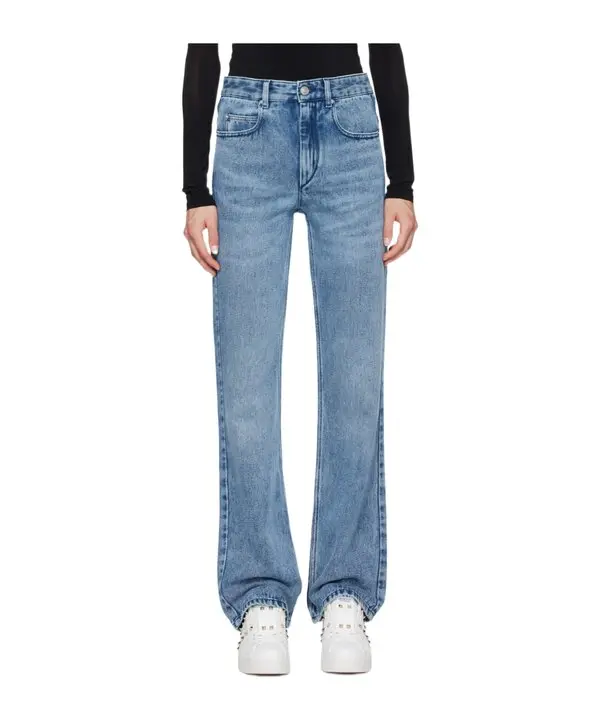 Isabel Marant Étoile Belvira Flared Jeans - Light Blue