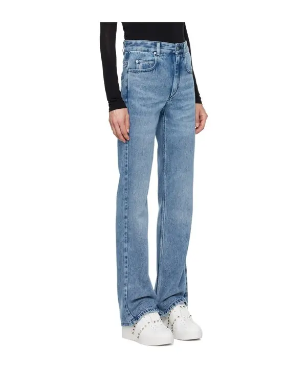 Isabel Marant Étoile Belvira Flared Jeans - Light Blue