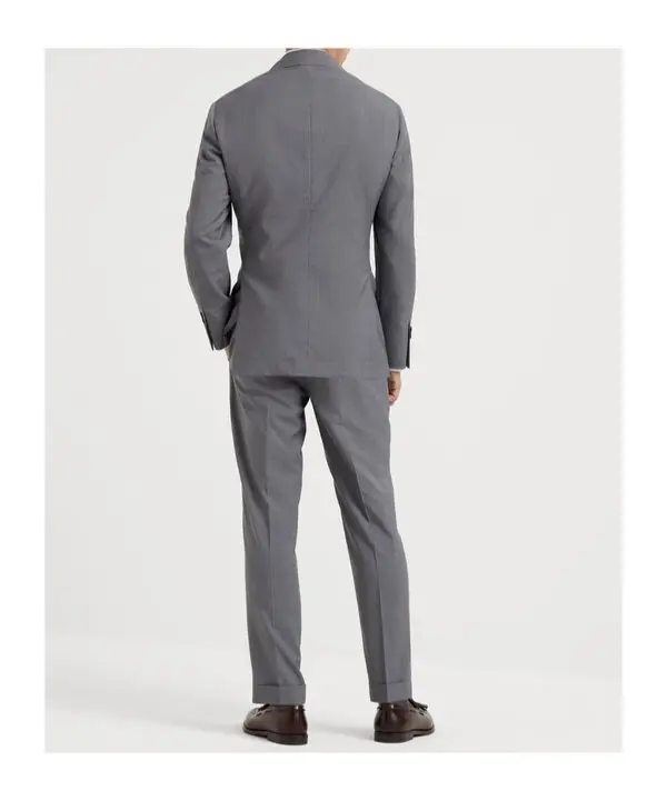 Brunello Cucinelli Wool Suit Set - Grey